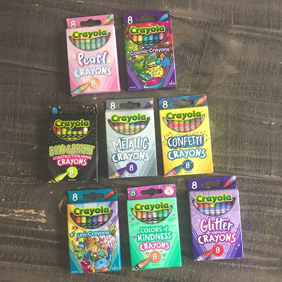 Crayola | Other | Nwtnip Crayola Limited Edition 8 Boxes | Poshmark